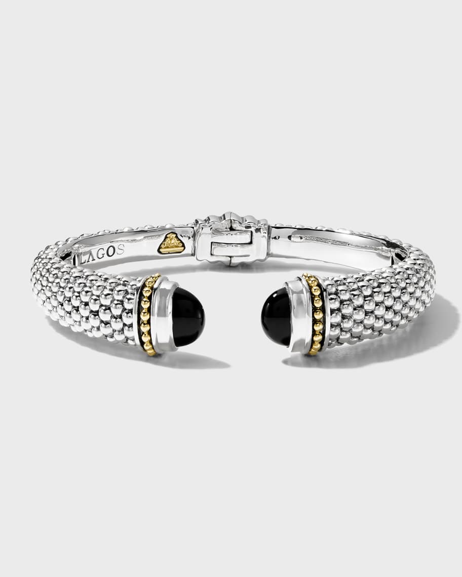 LAGOS Caviar Medium Cuff Bracelet | Neiman Marcus