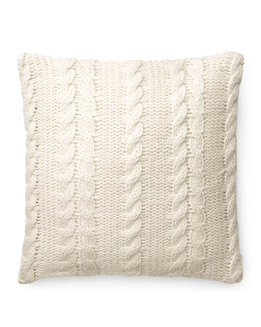 Ralph Lauren Home Cole Decorative Pillow, 20"Sq. | Neiman Marcus
