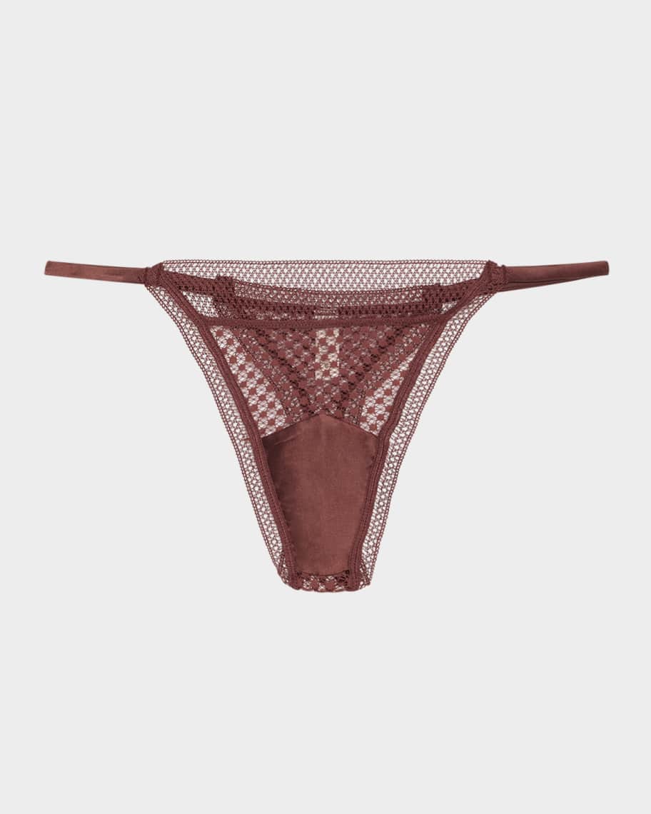 Else Bella Lace String Thong | Neiman Marcus