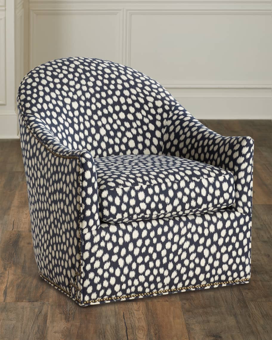 Massoud Rayan Swivel Chair | Neiman Marcus