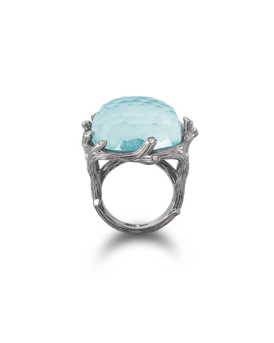 Michael Aram Enchanted Forest Turquoise & Diamond Ring, Size 7 | Neiman ...