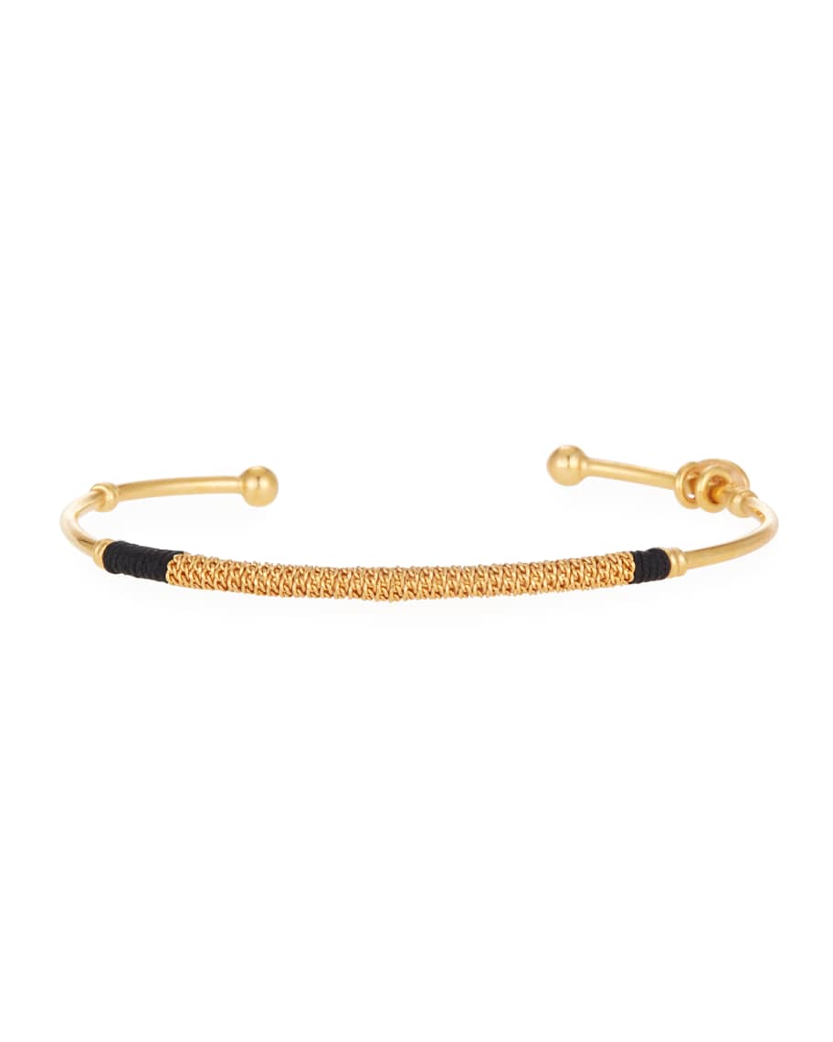 Gas Bijoux Zanzibar Bangle Bracelet, Black | Neiman Marcus