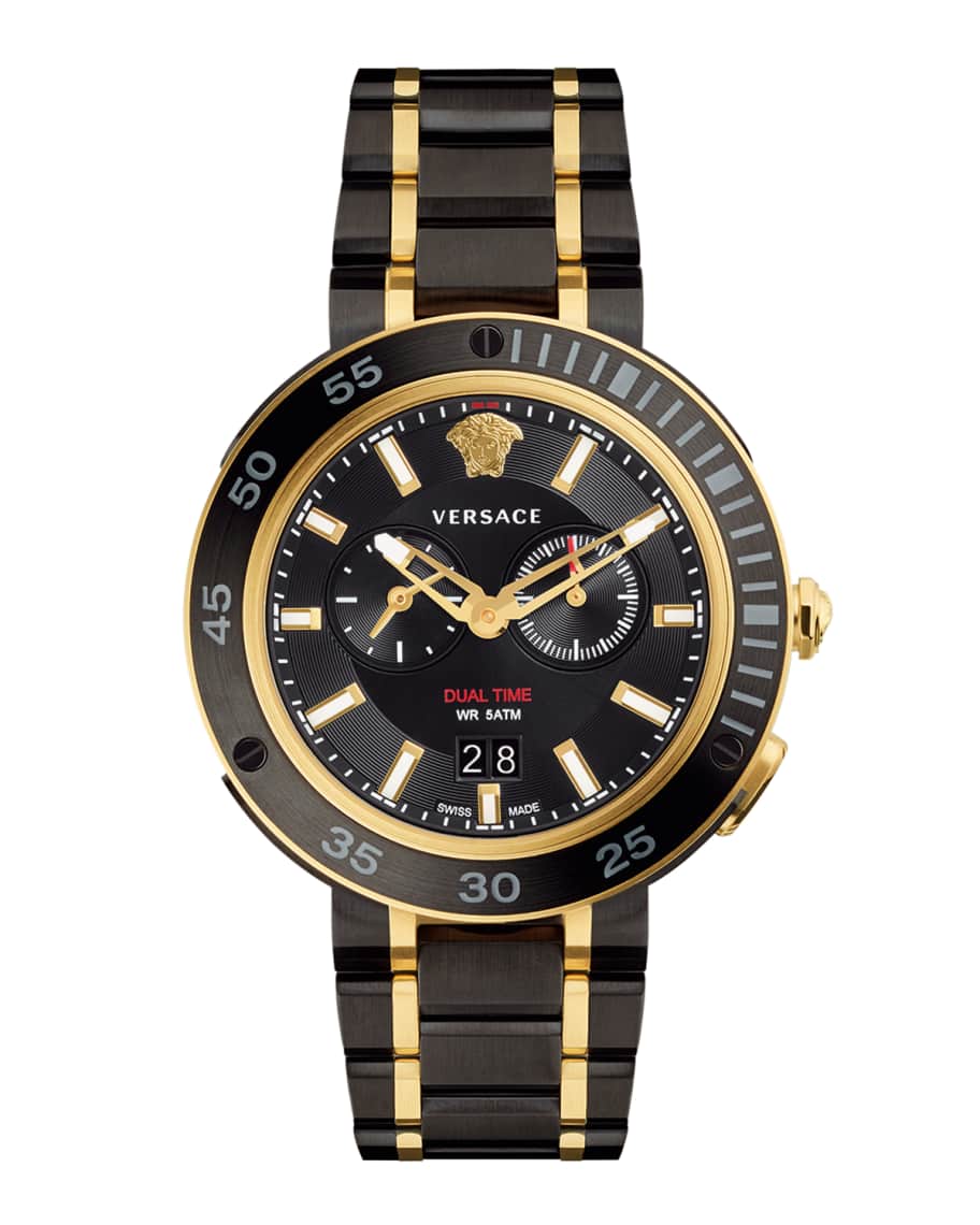 Versace V-Extreme Pro Multifunction Dual Time Watch with Bracelet ...