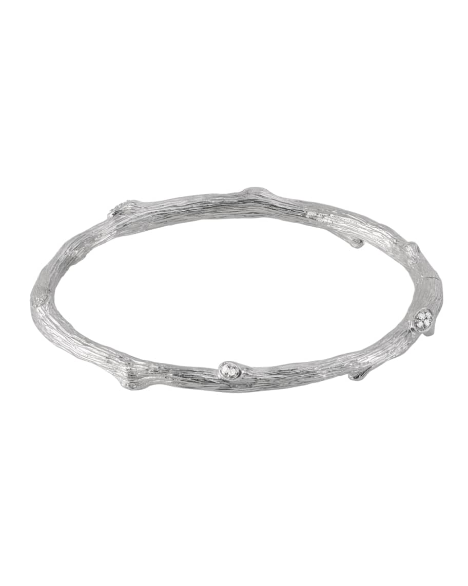 Michael Aram Enchanted Forest Diamond Bangle Bracelet | Neiman Marcus