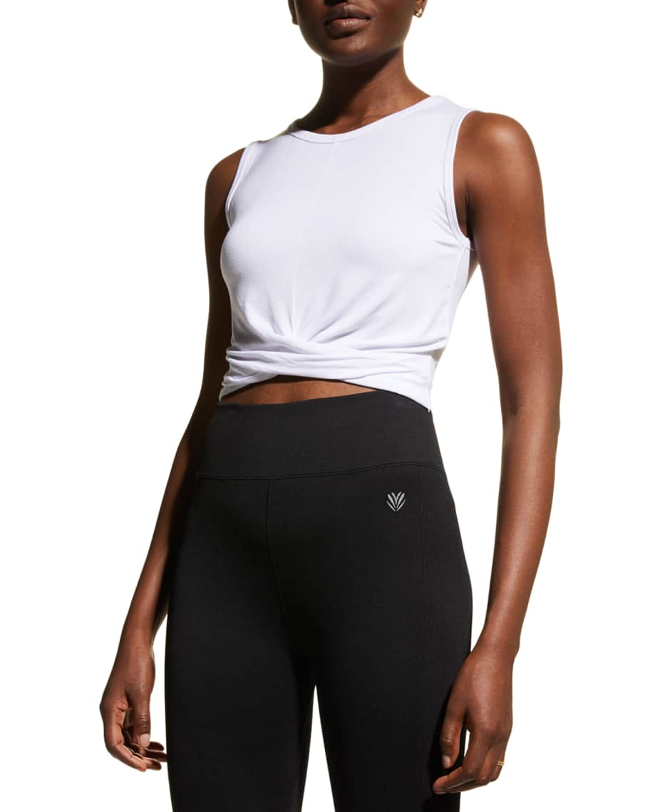 Alo Yoga Cover Cropped Tank Top | Neiman Marcus