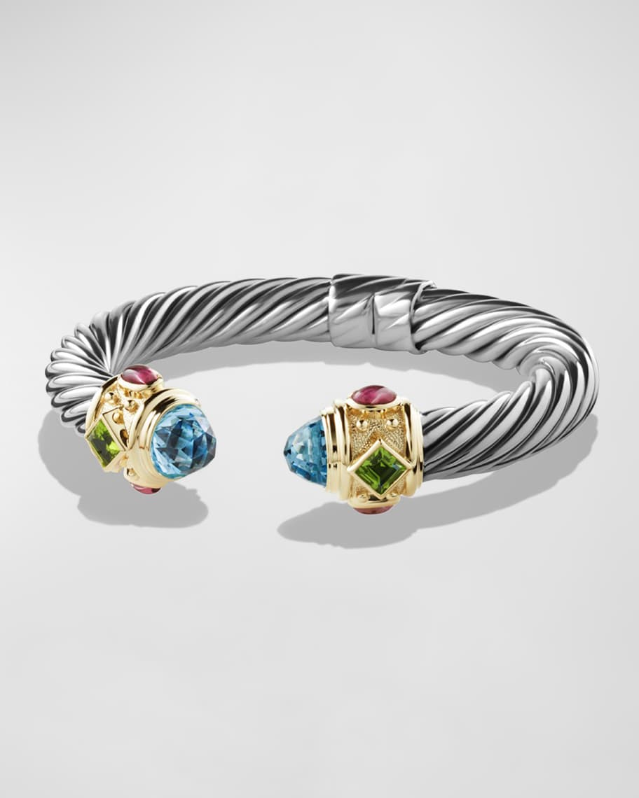David Yurman Renaissance 10mm Stone End Cap Bracelet | Neiman Marcus
