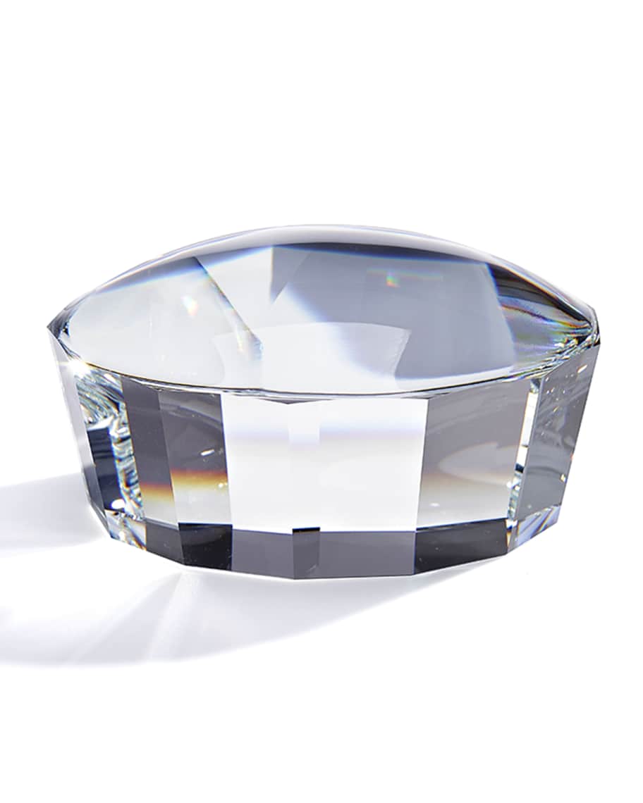 Atelier Swarovski Facet Paperweight Lens | Neiman Marcus