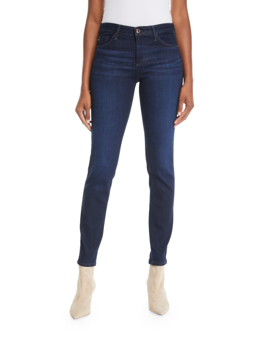 AG Jeans Prima Mid-Rise Ankle Cigarette Jeans | Neiman Marcus