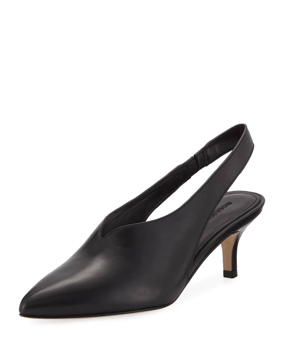 Sigerson Morrison Bala 50mm Slingback Pumps | Neiman Marcus