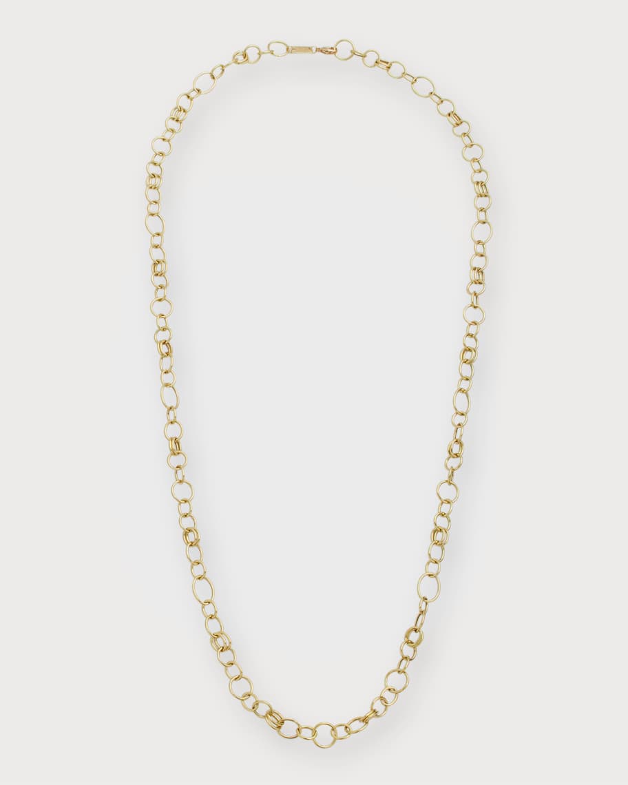 Ippolita Long Smooth Chain Necklace in 18K Gold | Neiman Marcus