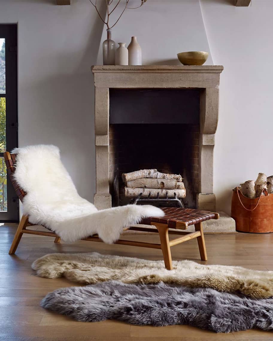 UGG Sheepskin Area Throw Rug | Neiman Marcus