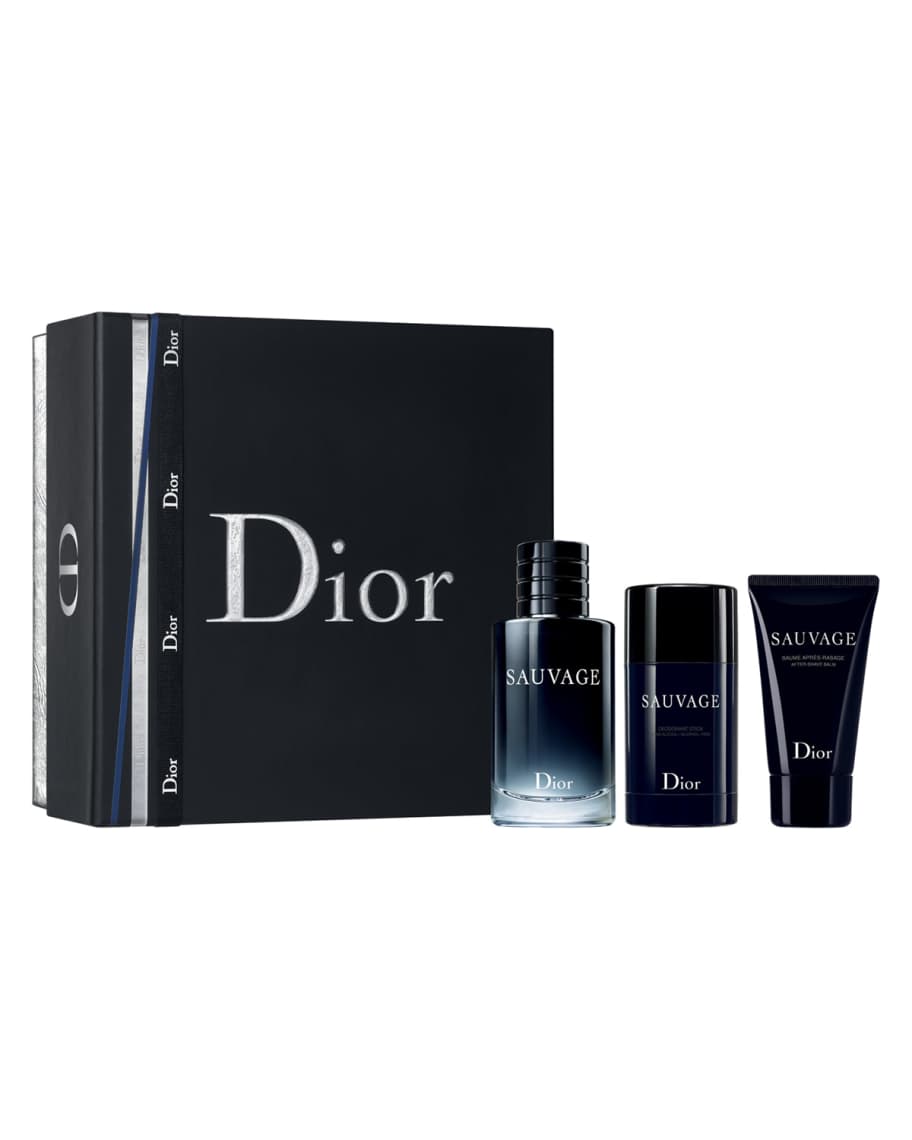 DIOR Sauvage Eau de Toilette Three-Piece Gift Set | Neiman Marcus