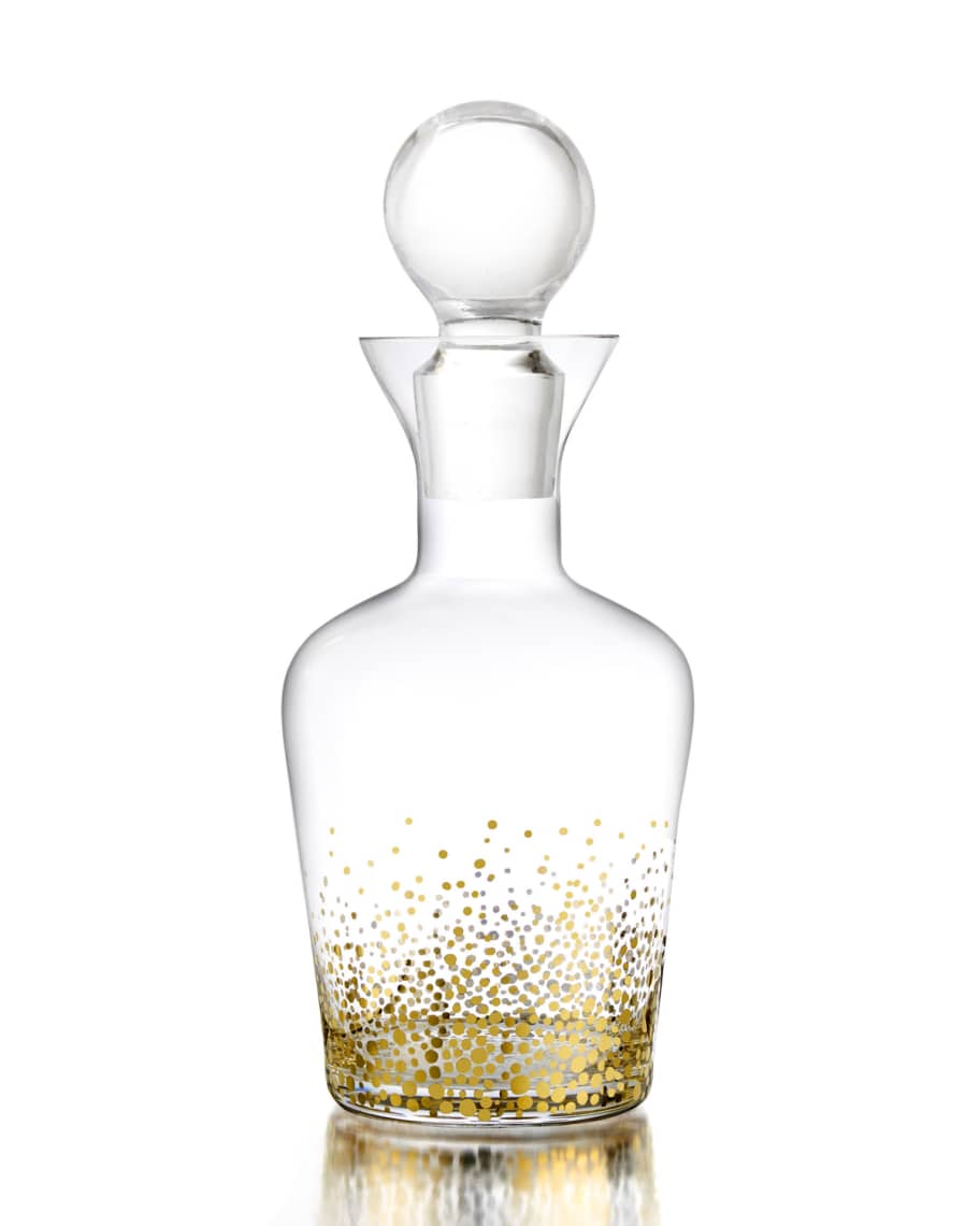 Luster Golden Whiskey Decanter | Neiman Marcus