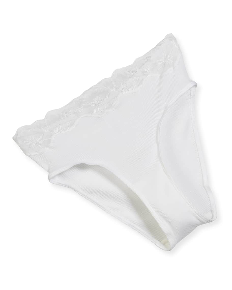 Hanro Lace Delight High-Cut Seamless Briefs | Neiman Marcus