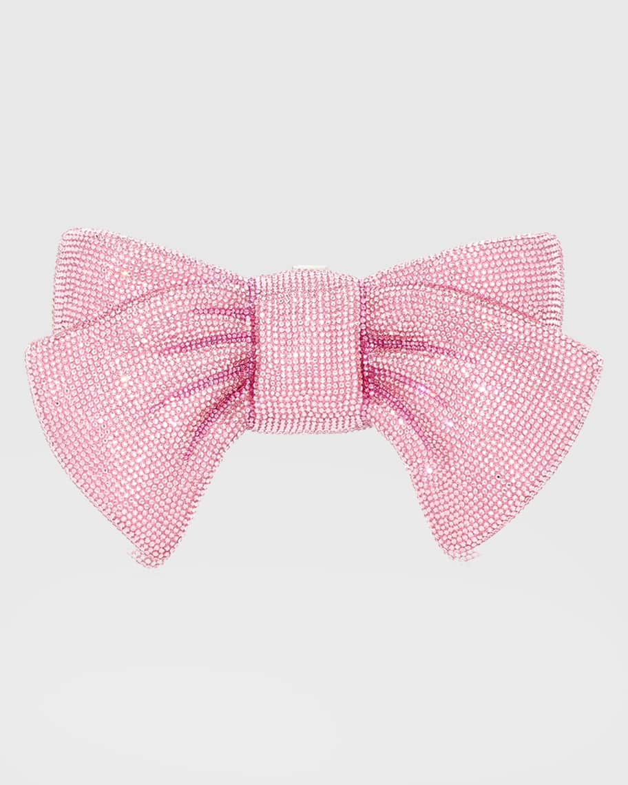 Judith Leiber Couture Crystal Bow Clutch Bag | Neiman Marcus