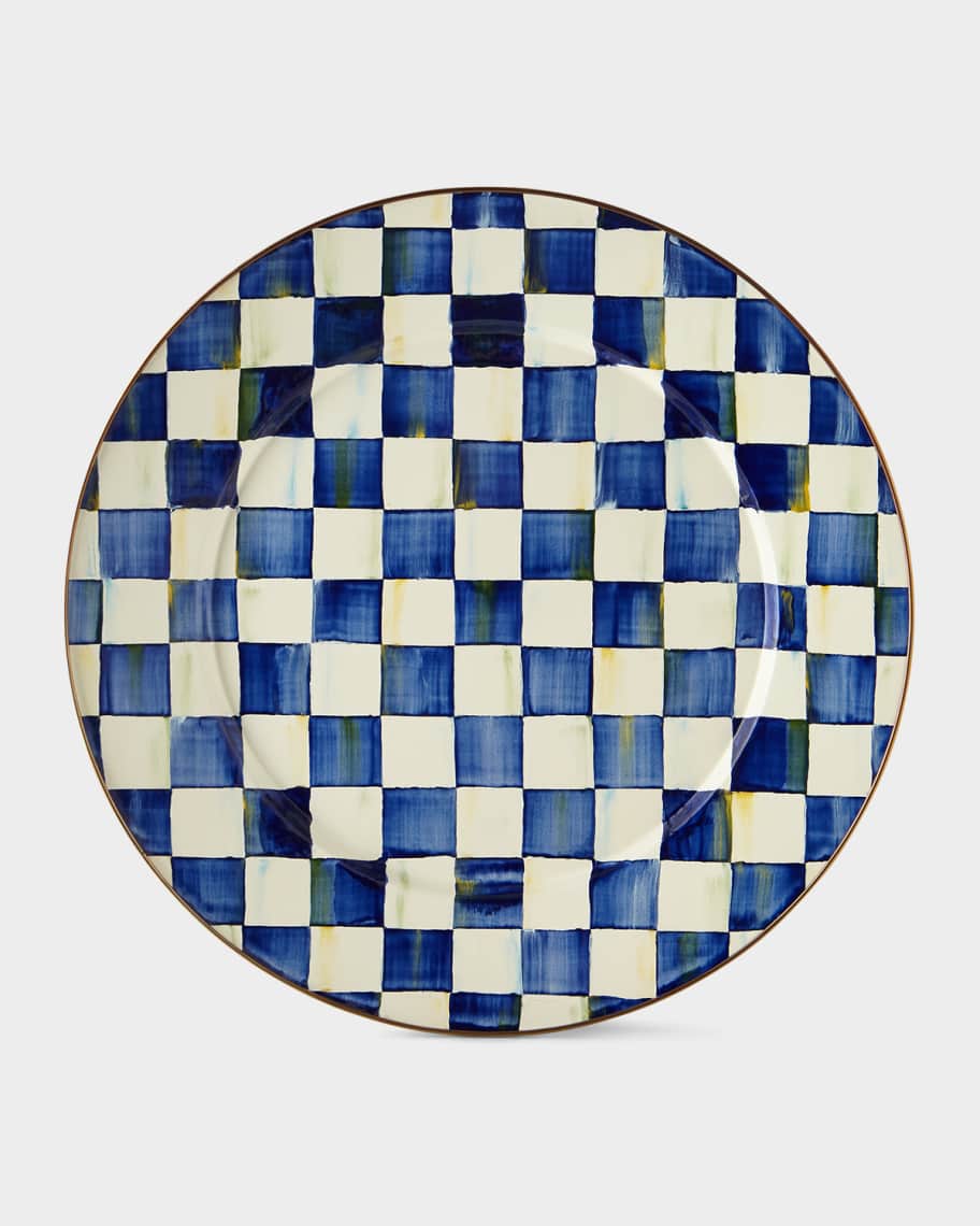 MacKenzie-Childs Royal Check Serving Platter | Neiman Marcus