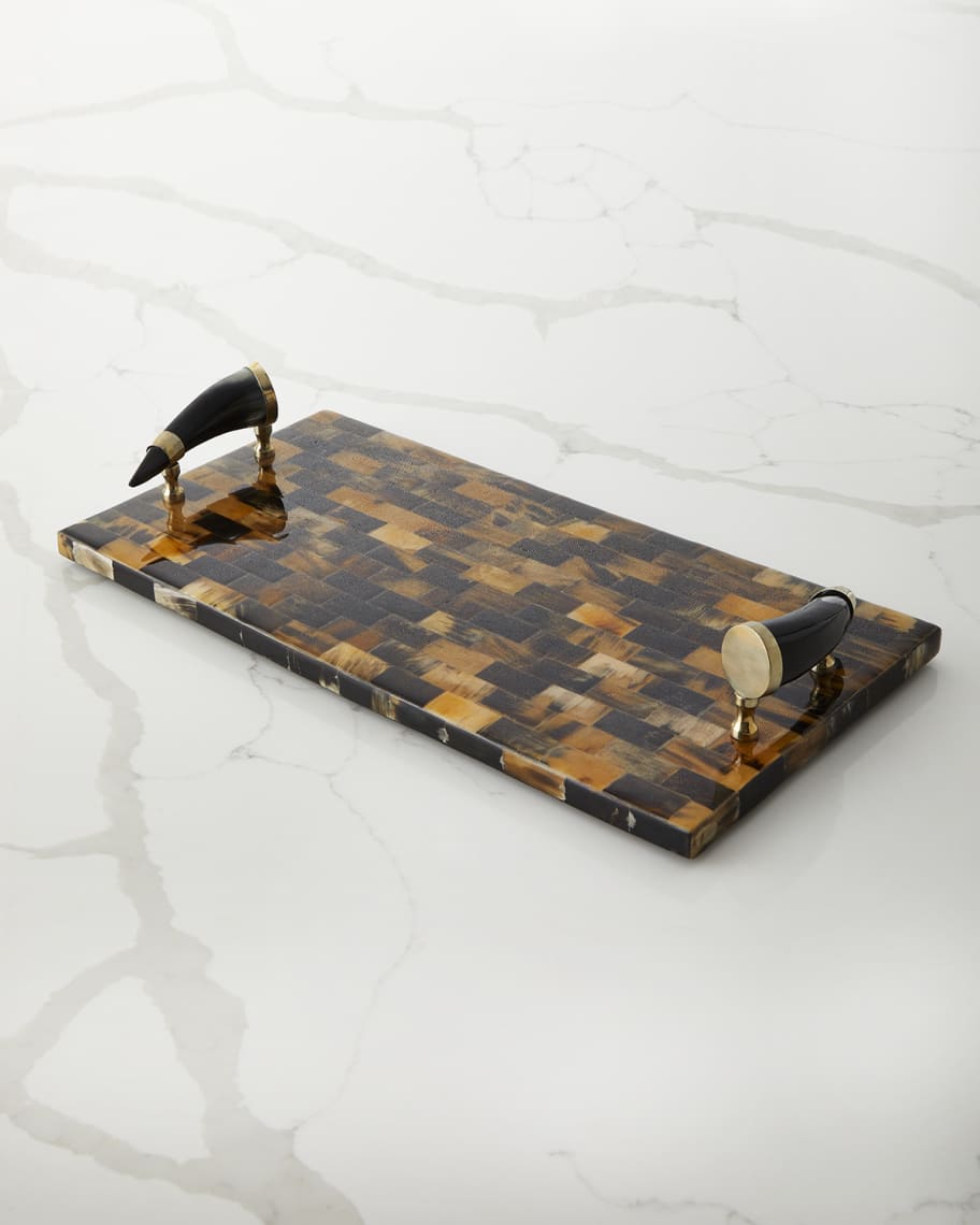 LADORADA Horn Veneer Large Serving Board | Neiman Marcus