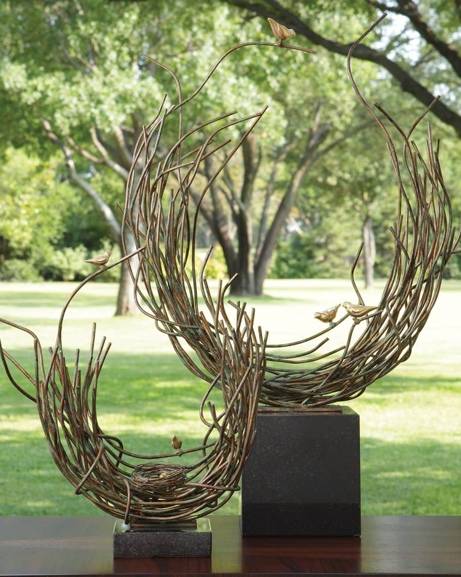 Global Views Large Birds Nest Sculpture | Neiman Marcus