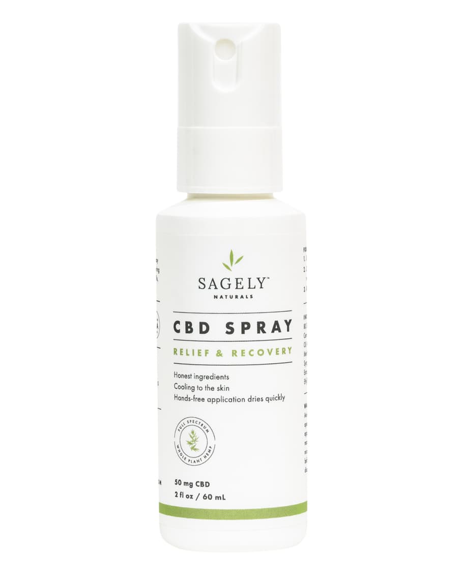 Sagely Naturals Relief and Recovery Extra Strength Spray, 2.0 oz./ 60 ...