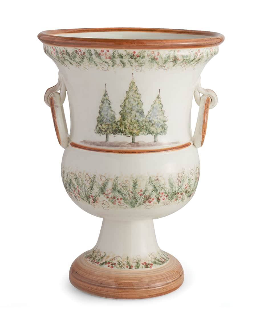 Arte Italica Natale Footed Planter | Neiman Marcus