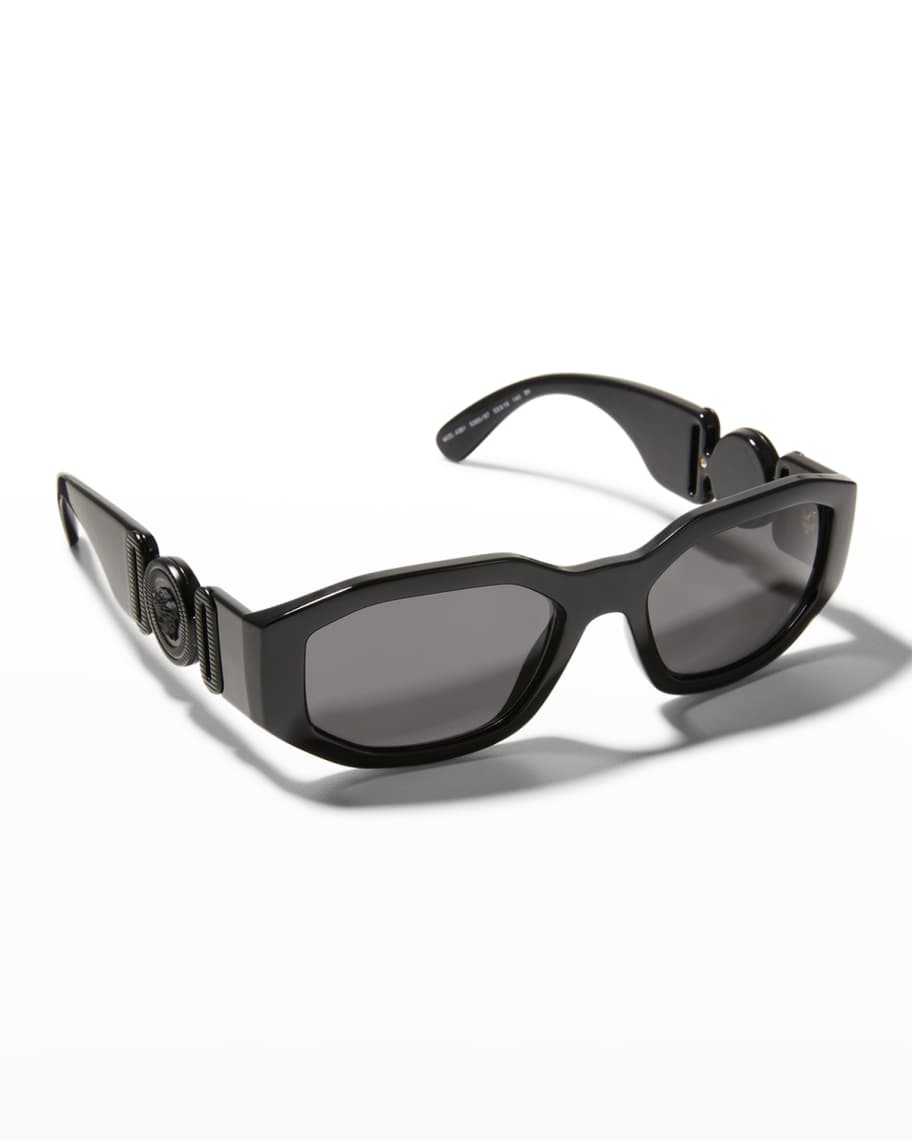 Versace Men's Geometric Propionate Sunglasses | Neiman Marcus
