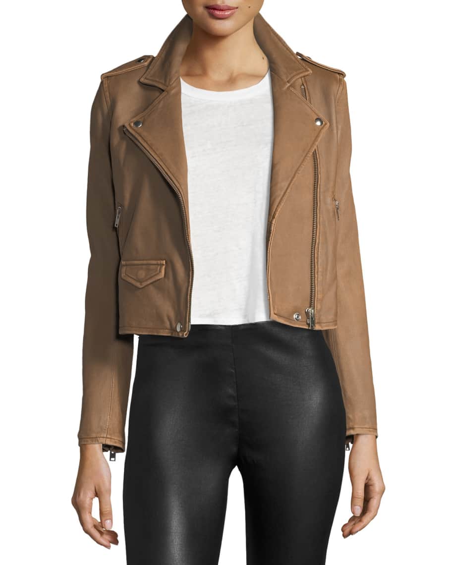 Iro Ashville Leather Moto Jacket | Neiman Marcus