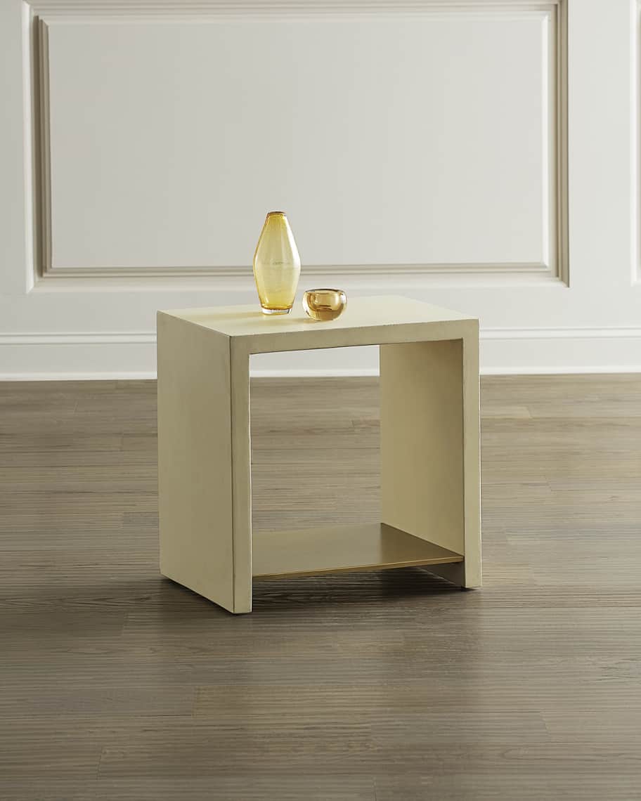 Four Hands Shadow Box End Table | Neiman Marcus