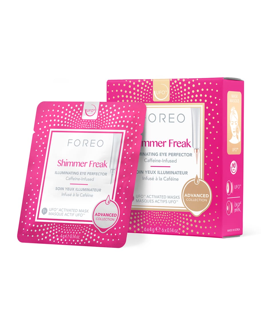 Foreo UFO Shimmer Freak Masks (6 Count) | Neiman Marcus