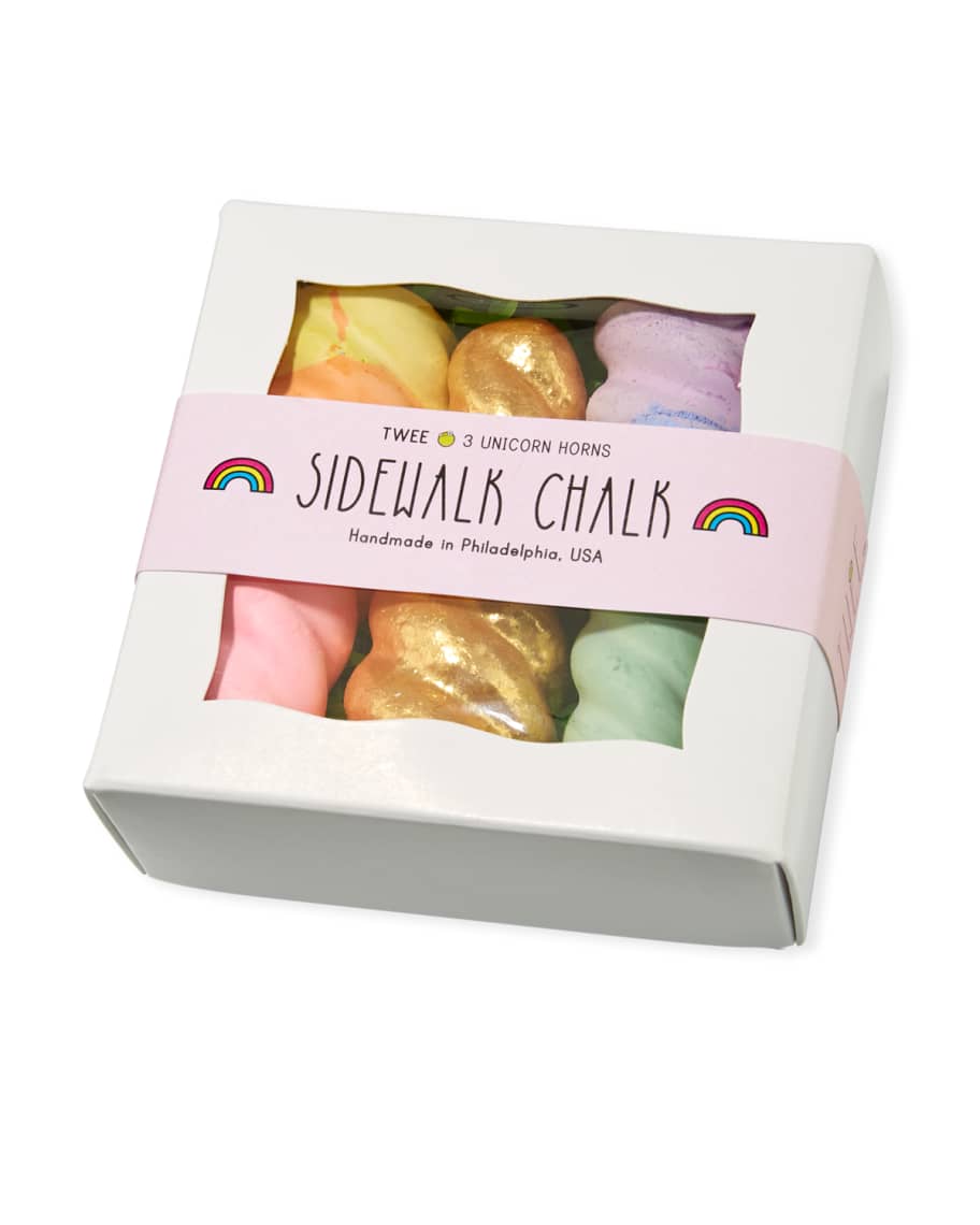 TWEE Unicorn Horns Sidewalk Chalk | Neiman Marcus