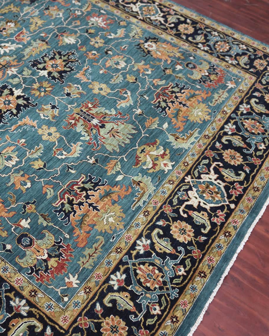 Hastings Hand-Knotted Runner, 2.6' x 10' | Neiman Marcus