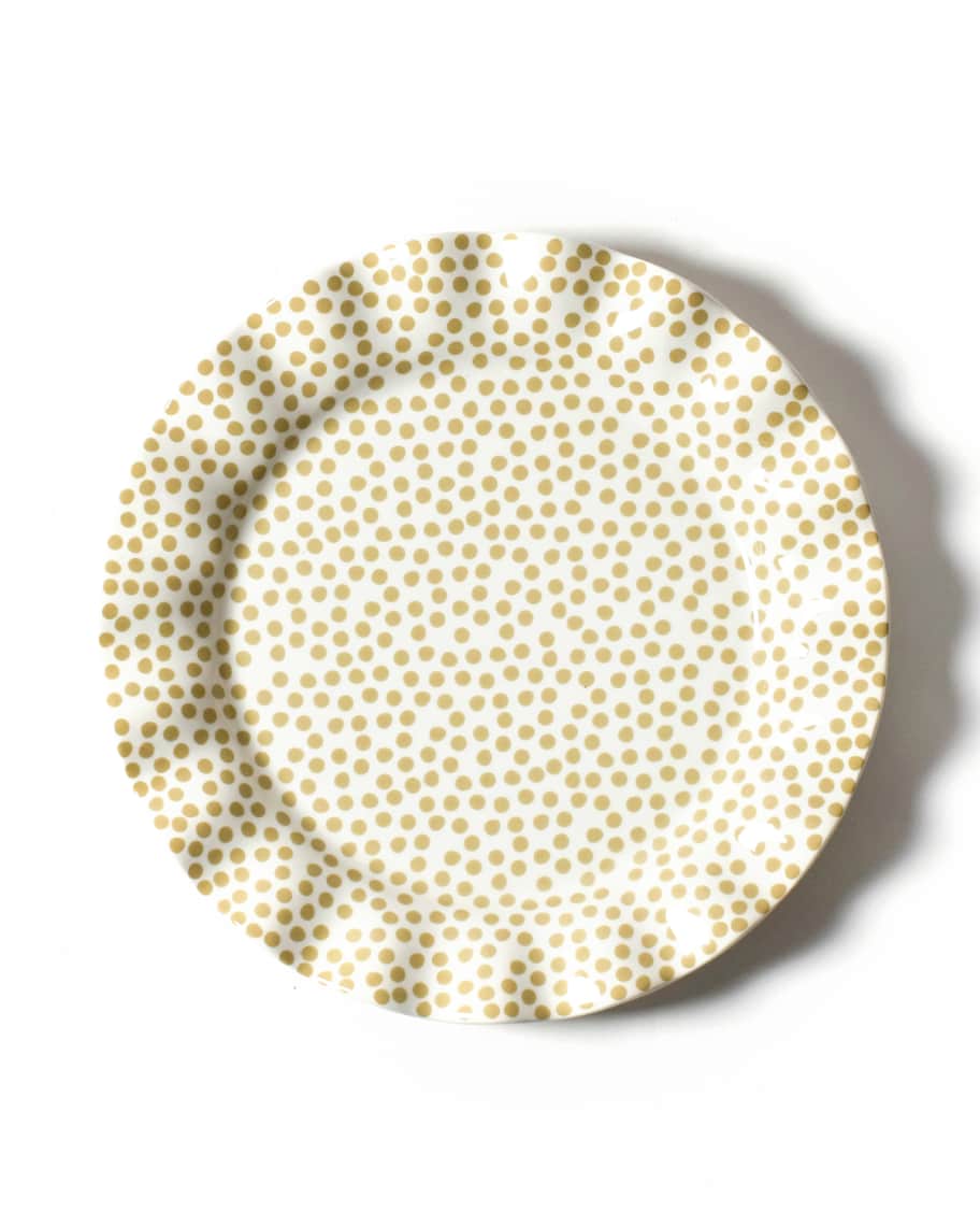 Coton Colors Small Dot Ruffle Dinner Plate | Neiman Marcus