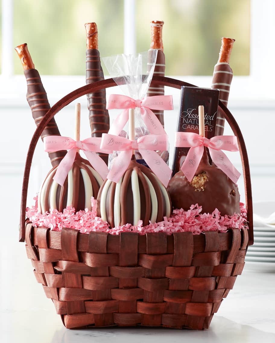 Mrs Prindable's Classic Spring Caramel Apple Gift Basket | Neiman Marcus