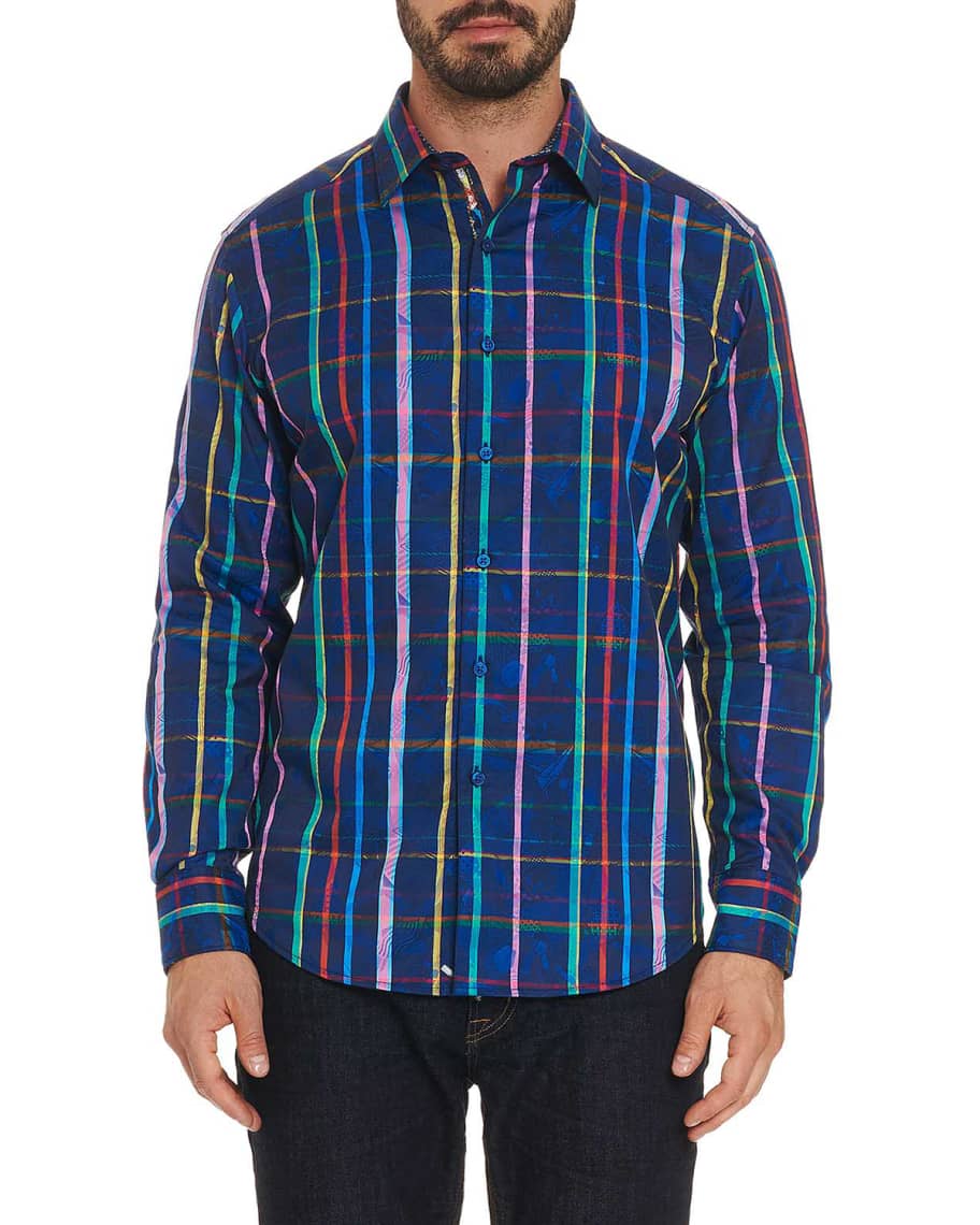 Robert Graham Men's Augustine Graphic Sport Shirt | Neiman Marcus
