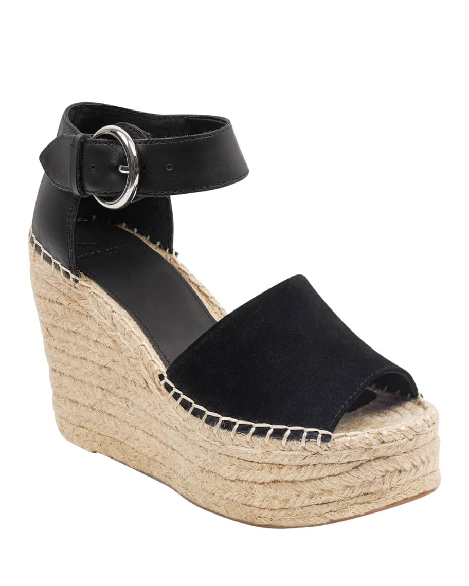 Marc Fisher LTD Alida Platform Wedge Espadrilles | Neiman Marcus