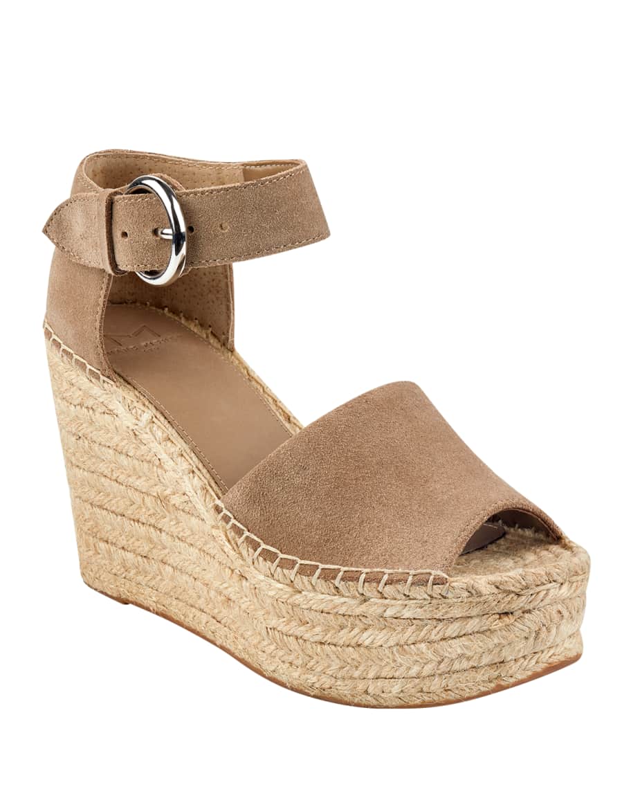 Marc Fisher LTD Alida Platform Wedge Espadrilles | Neiman Marcus
