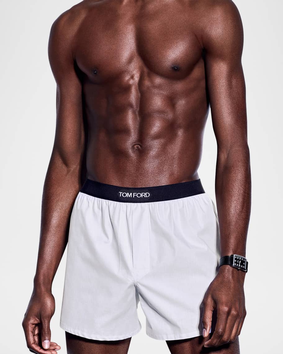 TOM FORD Men's Logo-Band Boxers | Neiman Marcus