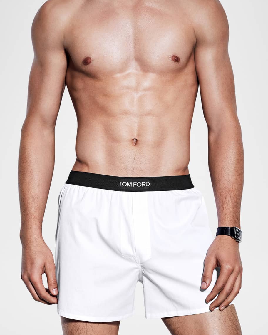 TOM FORD Men's Logo-Band Boxers | Neiman Marcus