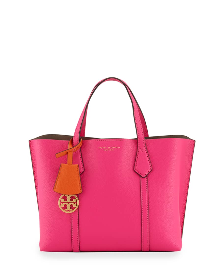 Tory Burch Perry Small Colorblock Tote Bag | Neiman Marcus
