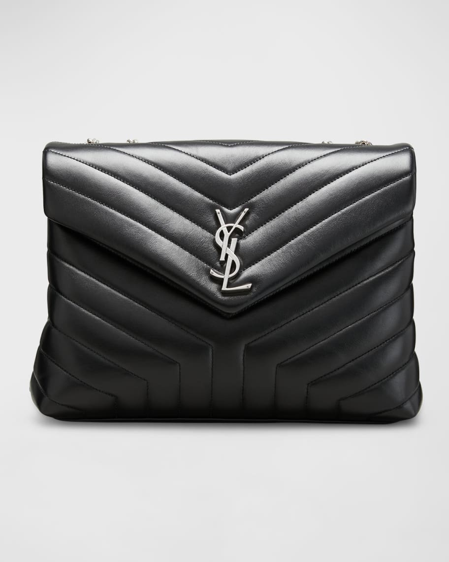 Saint Laurent Loulou Medium YSL Shoulder Bag in Quilted Leather ...