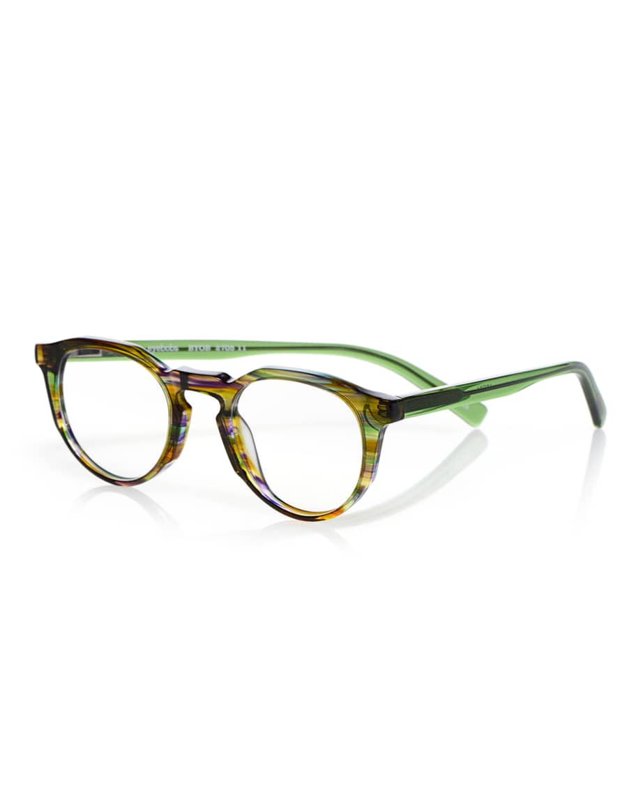 Eyebobs BYOB Round Acetate Reading Glasses | Neiman Marcus