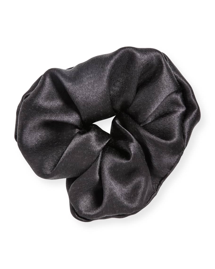 Jennifer Behr Hammered Silk Scrunchie | Neiman Marcus