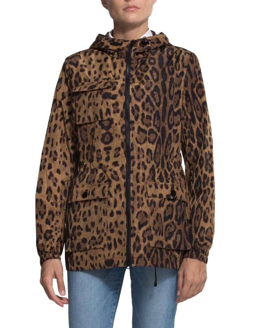 Jane Post Giorgia Lightweight Jacket w/ Hood | Neiman Marcus