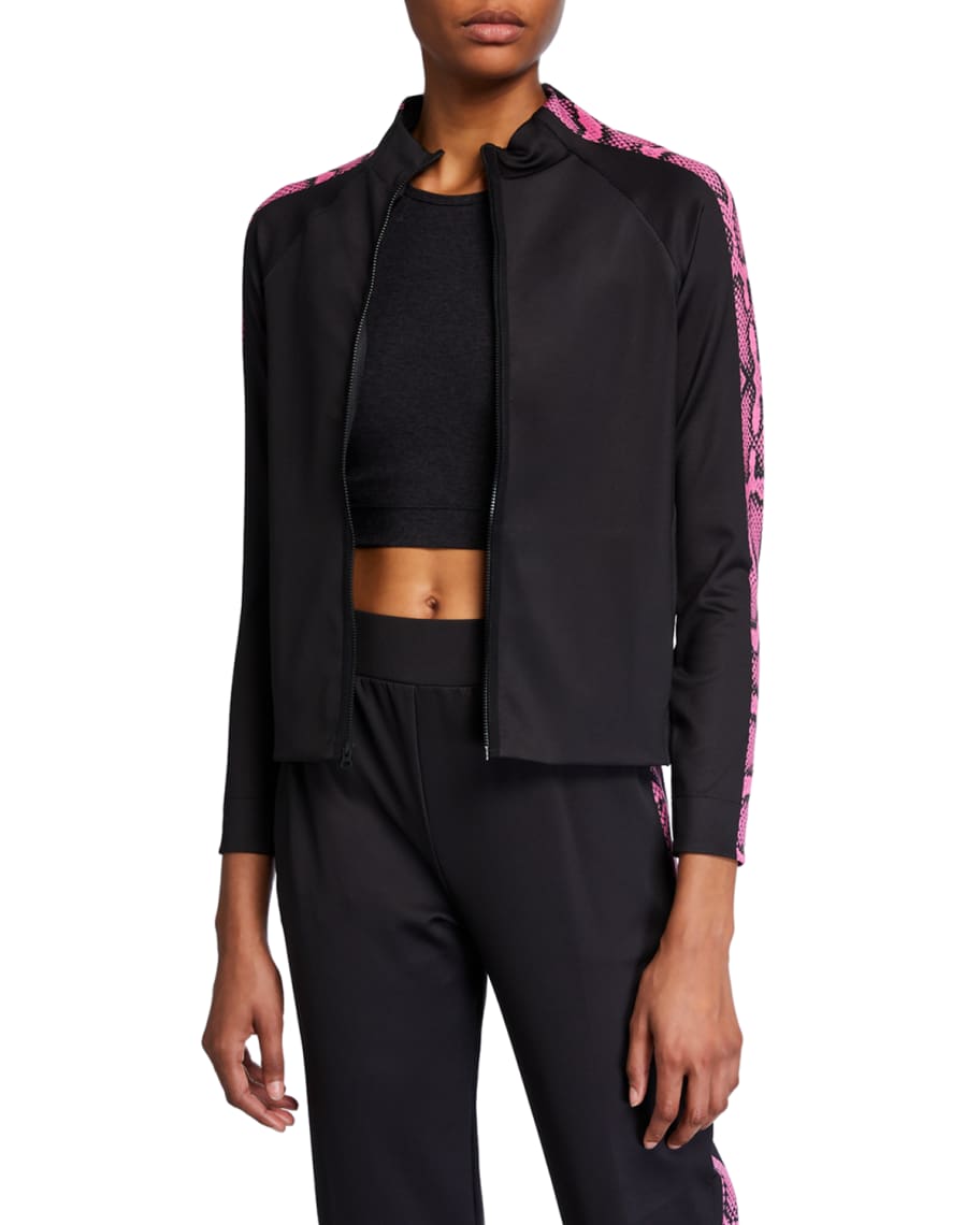 Ultracor Bionic Linear Python Track Jacket | Neiman Marcus