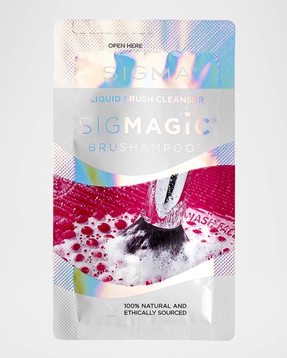 Sigma Beauty SigMagic Brush Shampoo Sachet Sample at Checkout | Neiman ...