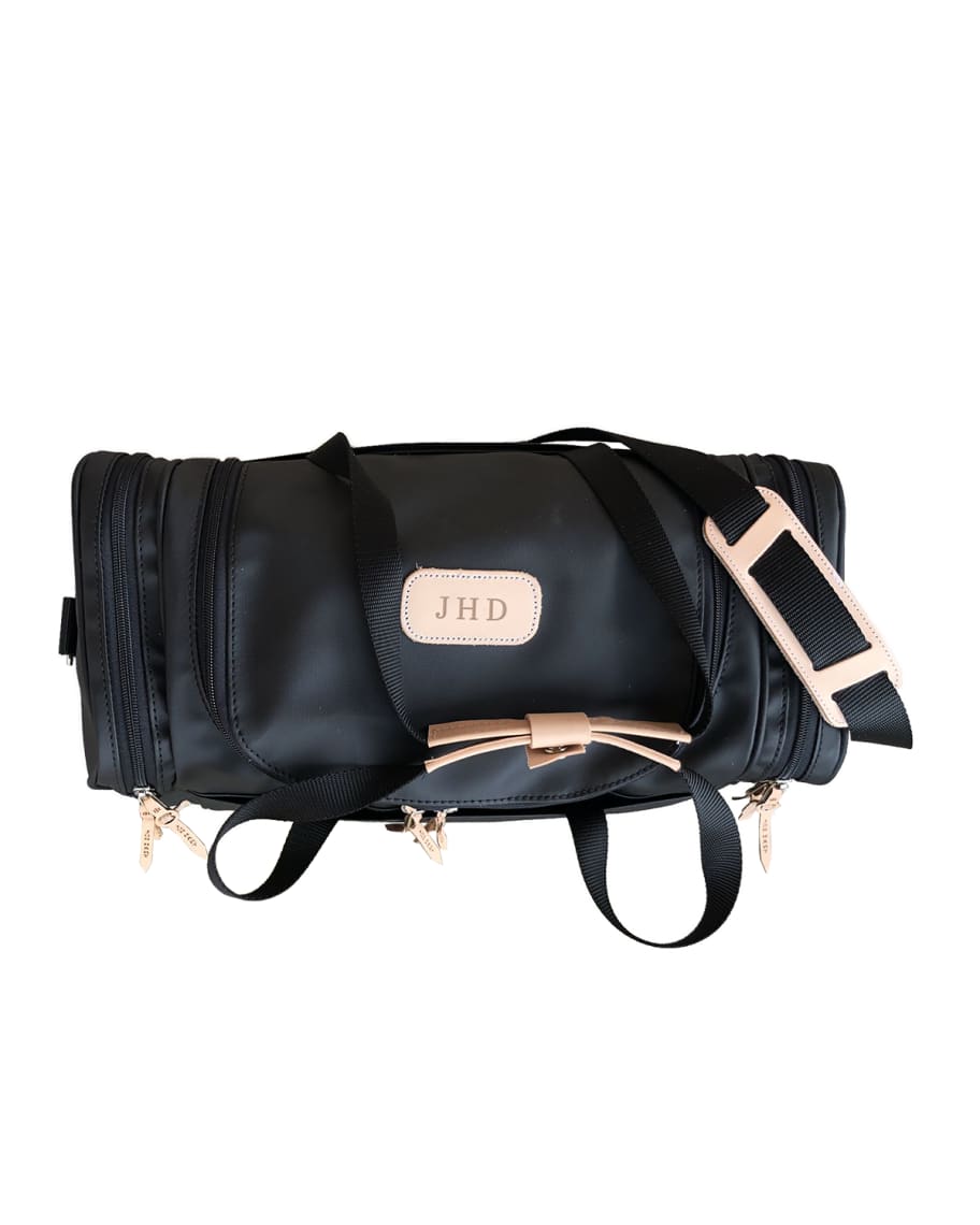 Jon Hart Monogrammed Small Square Duffel Bag | Neiman Marcus