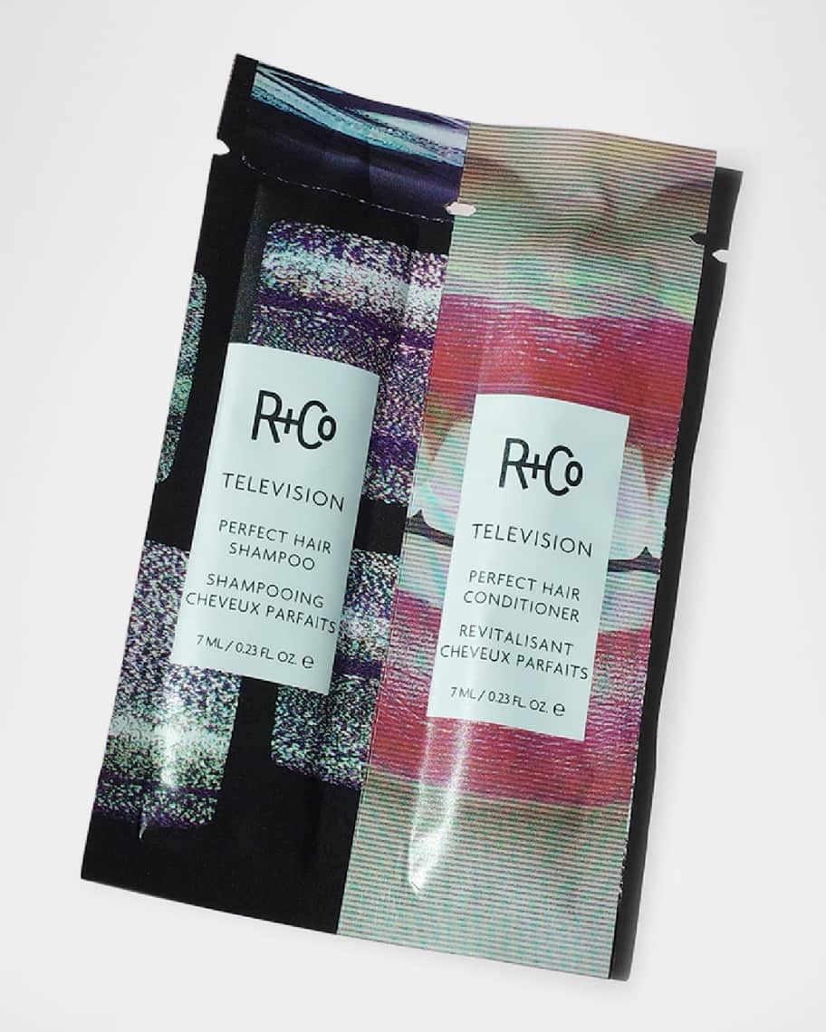 R+Co Television Perfect Hair Shampoo & Conditioner Packette Sample at ...