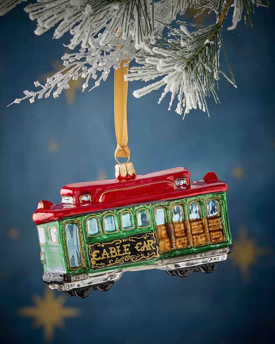 Neiman Marcus Cable Car Christmas Ornament | Neiman Marcus