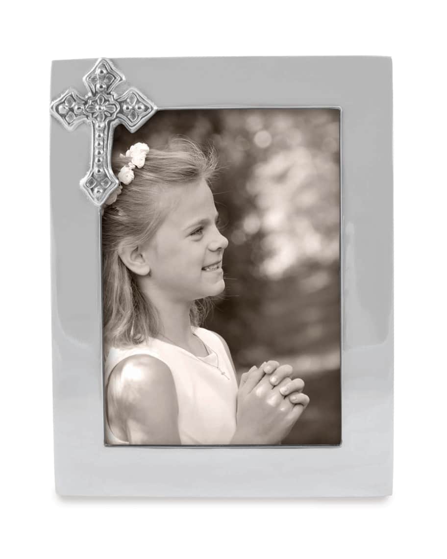 Mariposa Cross Picture Frame, 5" x 7" | Neiman Marcus