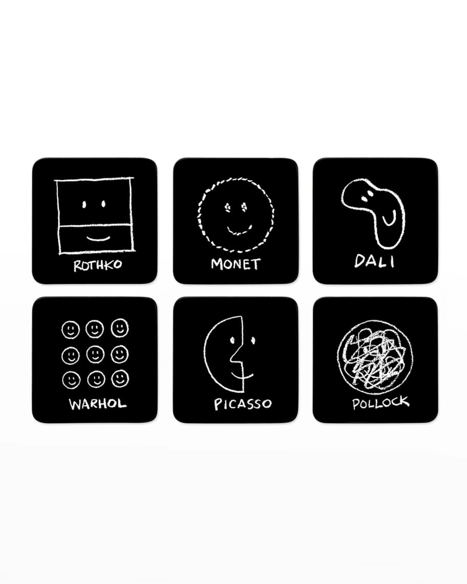 MoMA History of Art Coasters, Set of 6 | Neiman Marcus