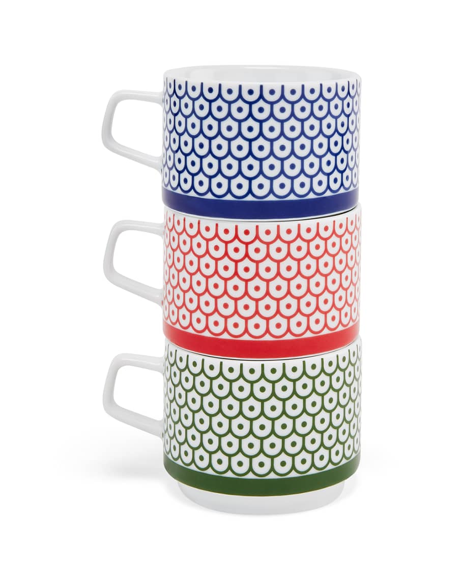 MoMA Mergentime Stacking Mugs, Set of 3 | Neiman Marcus